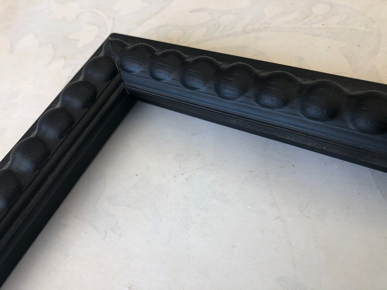 Chunky Bead Black Picture Frame Custom Framing A3 A4 A5 4x4 - Etsy