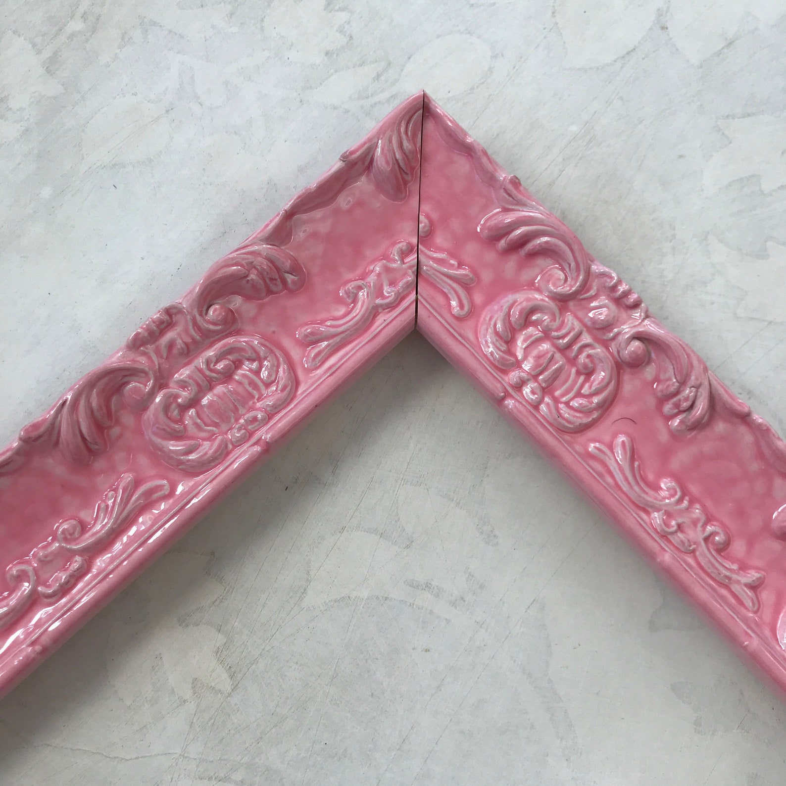 Ornate Pink Picture Frame Nursery Decor Shabby Chic Frames - Etsy