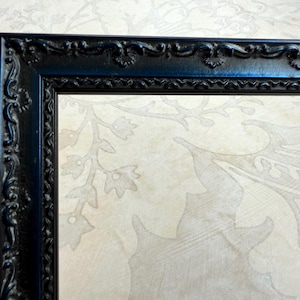Indigo Blue Ornate Picture Frame- Gothic Picture Frame- Custom Frame ...