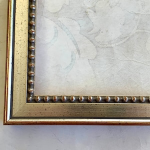 Elegant Silver Beaded Picture Frame- Classic Design- Custom Sizes ...