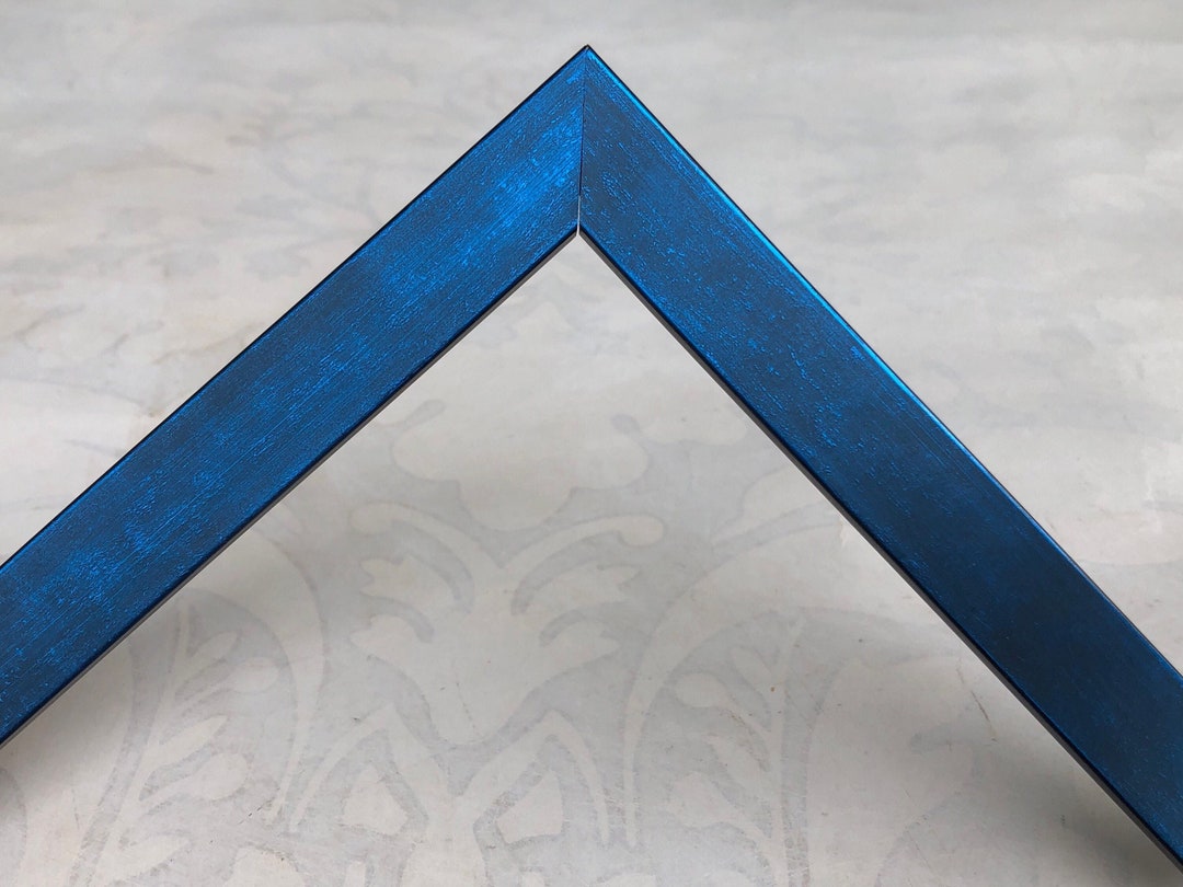 Metallic Blue Picture Frame Fun Diploma Frame A3 A4 4x4 4x6 5x7 9x12 ...