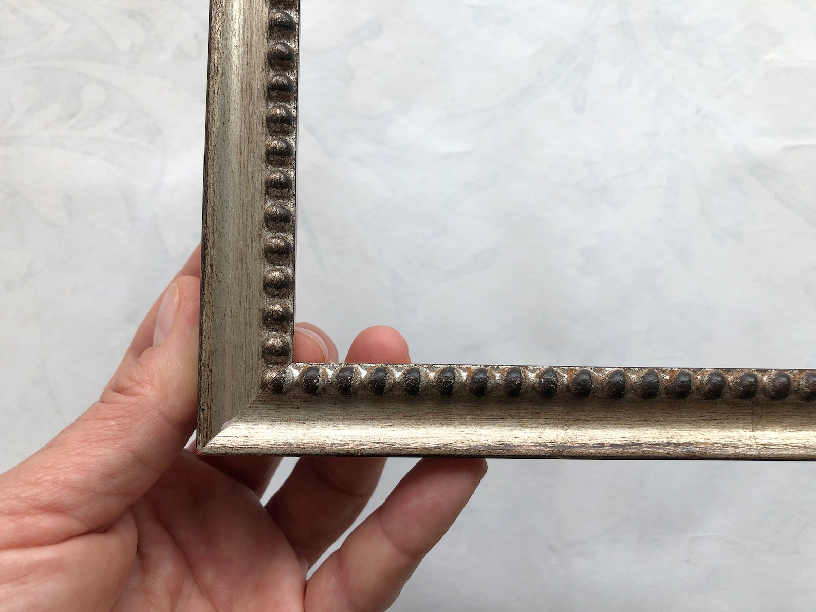 Distressed Silver Picture Frame W/bead Silver Wedding Frame A4 A3 A5 ...