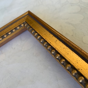 Elegant Gold Beaded Picture Frame- Classic Design- Custom Sizes- 24x36 ...
