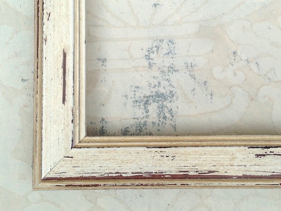 Rustic White Picture Frames