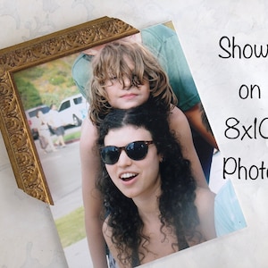 Ornate Gold Picture Frame- Antiqued Gold Photo Frame- Custom Picture ...