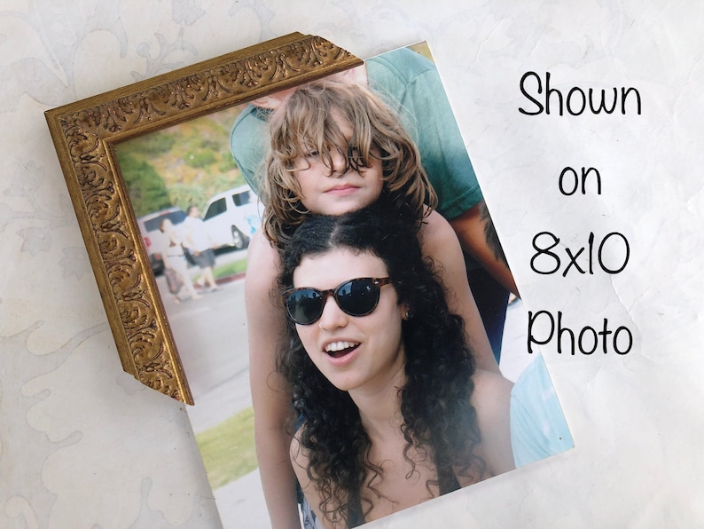 Ornate Gold Picture Frame Antiqued Gold Photo Frame Custom - Etsy