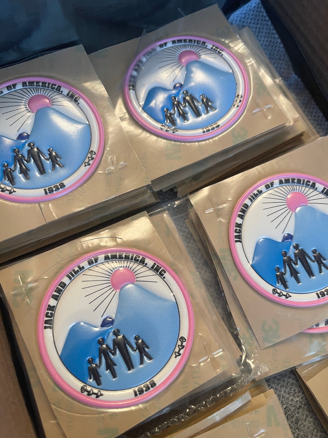 Jack and Jill of America 3D Logo Patch, Flexible Decal Sticker - Etsy