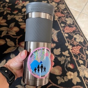 Jack and Jill of America Stickers, 3inch Glitter Stickers or Non ...