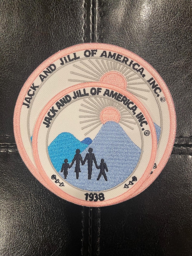 Jack and Jill of America, Inc. Embroidered Patch, JJOA Logo - Etsy