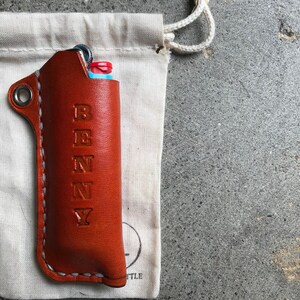 MINI BIC Leather Lighter Case for Use With MINI Bic Lighter Keychain ...