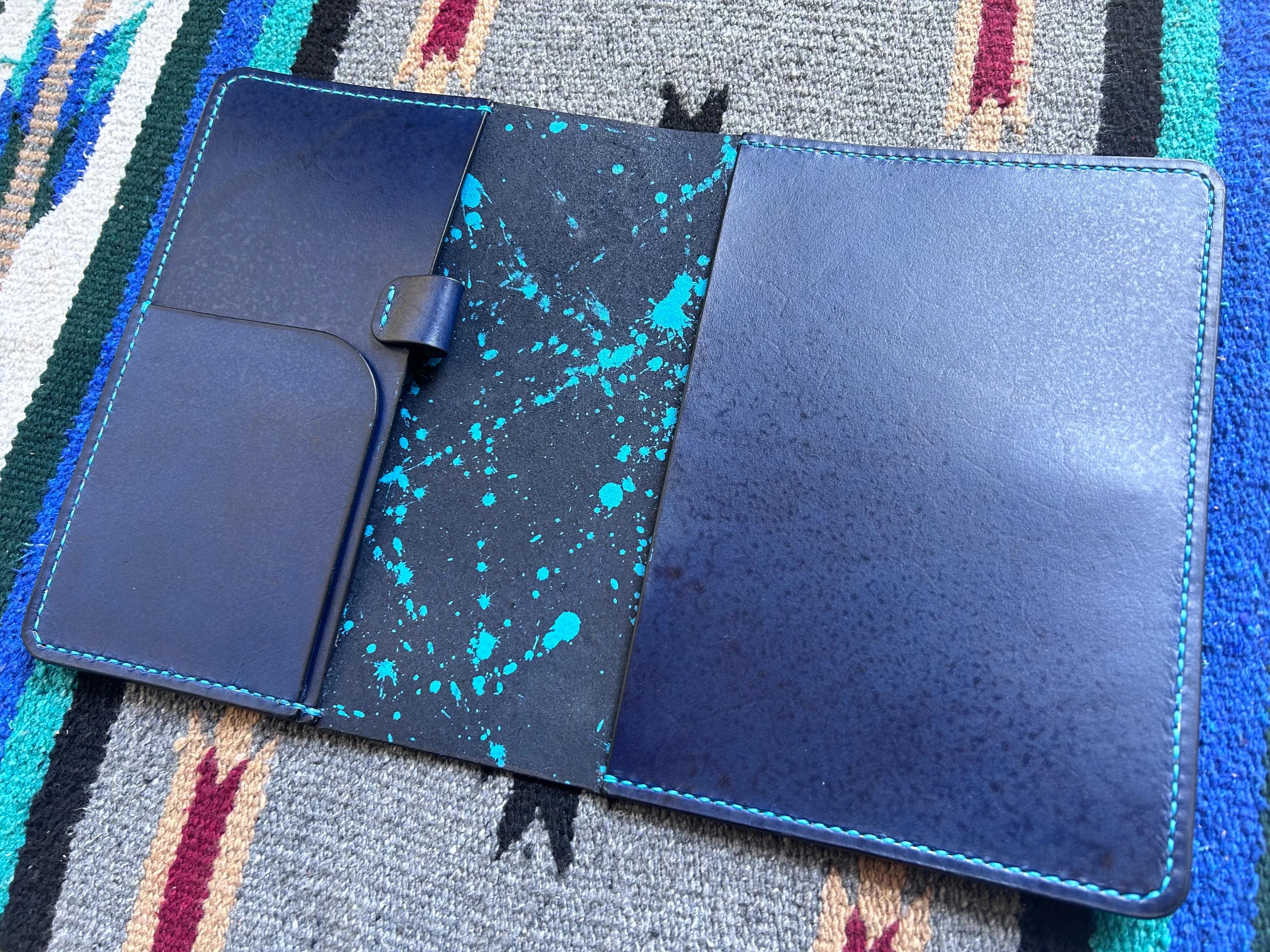 Leather COMPOSITION Notebook Cover - Customizable - Etsy