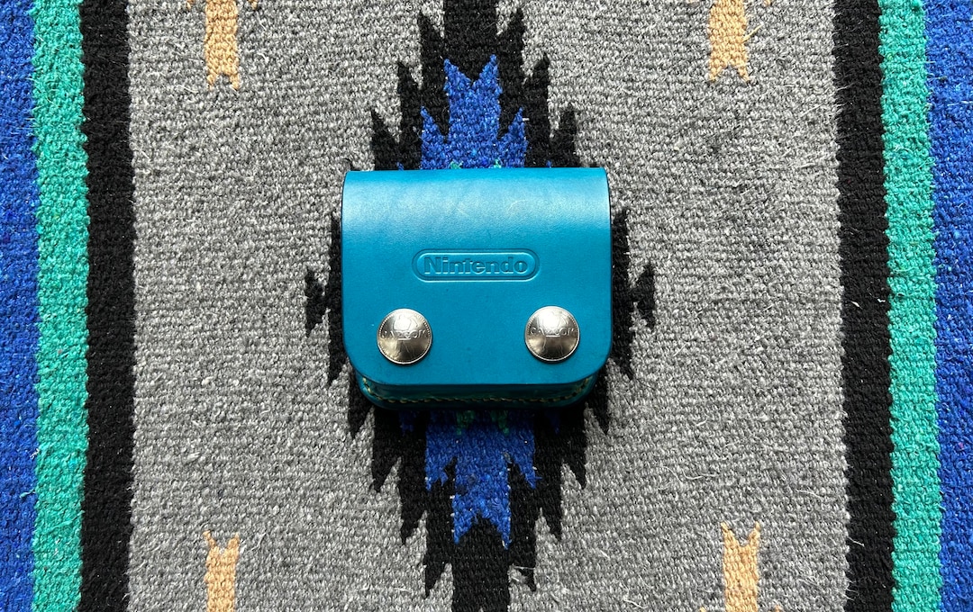 Nintendo Game Boy Advance SP Case - Leather Game Boy Advance Case - Etsy