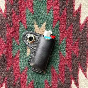 MINI BIC Leather Lighter Case for Use With MINI Bic Lighter Keychain ...