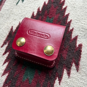 Nintendo Game Boy Advance SP Case - Leather Game Boy Advance Case - Etsy