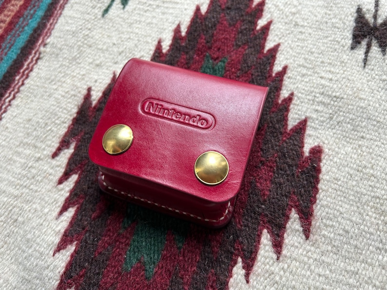 Nintendo Game Boy Advance SP Case - Leather Game Boy Advance Case - Etsy