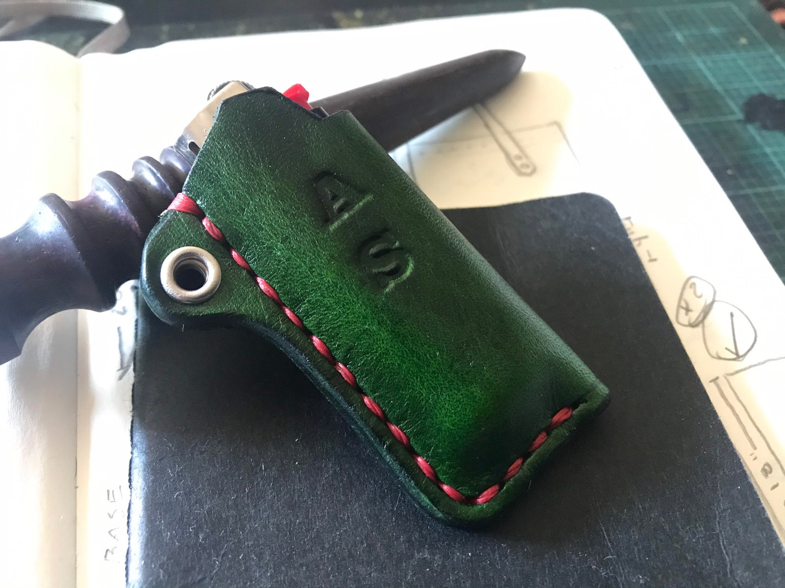 MINI BIC Leather Lighter Case for Use With MINI Bic Lighter - Etsy