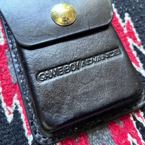 Game Boy Advance SP Slate Leather Case Customizable - Etsy