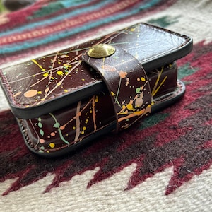 Nintendo Game Boy Advance SP Cover and 2 Game Cartridge Case - Leather ...