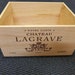 TRADITIONAL 6 Bottle Wooden WINE Box - Crate / Storage Unit (6 Bottle ...