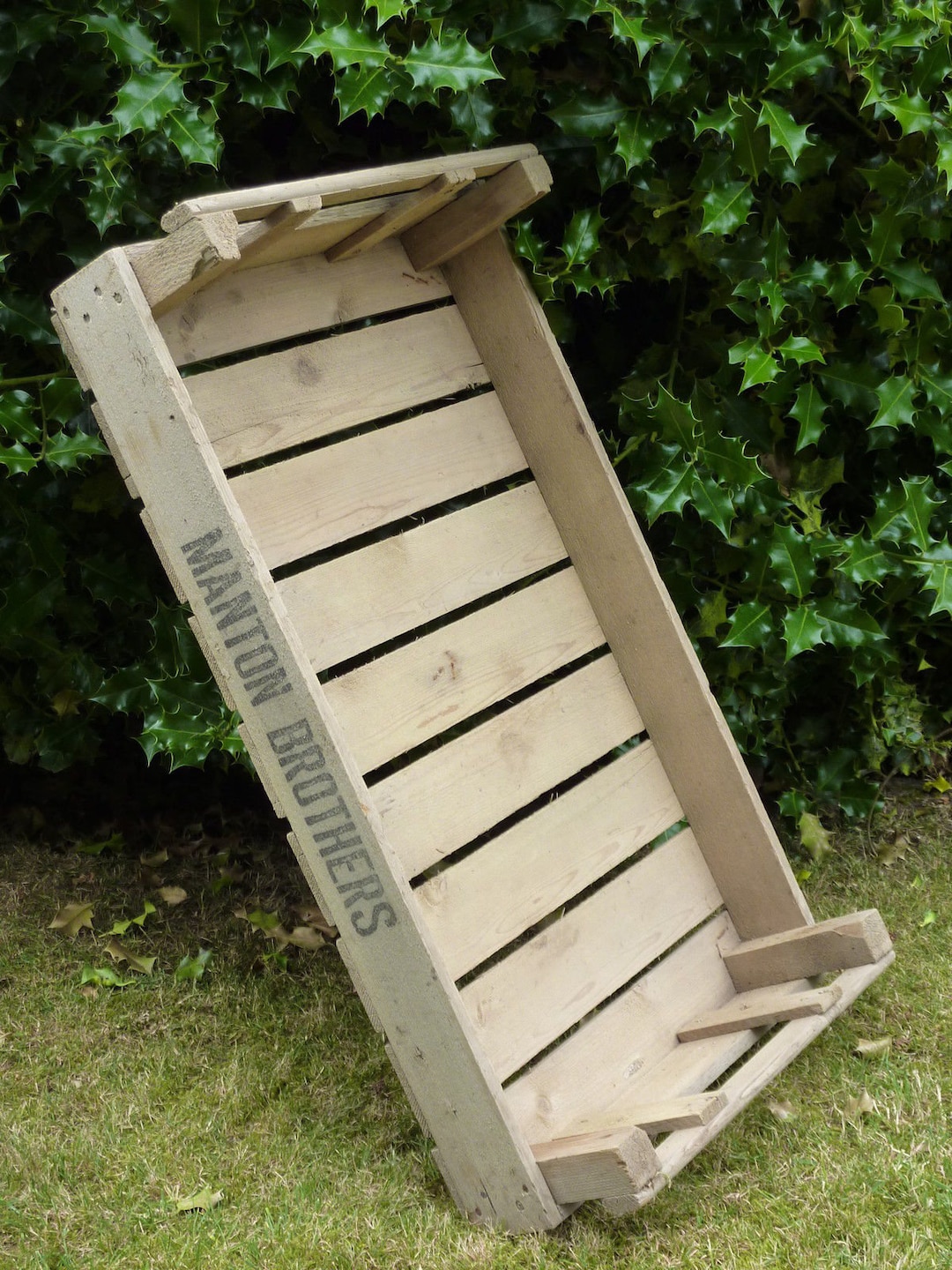 1 X CHITTING VEGETABLE TRAYS - Vintage Antique Rustic Wood Farm Tray ...