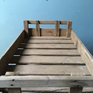 6 X CHITTING VEGETABLE TRAYS - Vintage Antique Rustic Wood Farm Tray ...