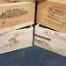 6 X French / Spanish / Portuguese / Argentinian WINE BOXES Used Wooden ...