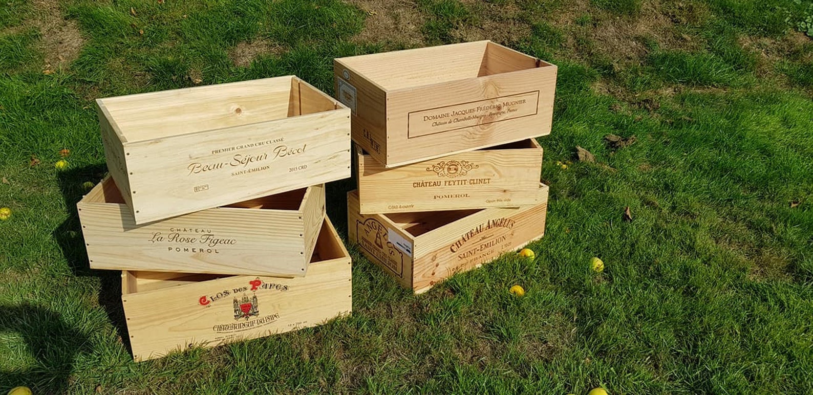 12 Bottle Size Long Sided Traditional FRENCH WOODEN WINE Box | Etsy