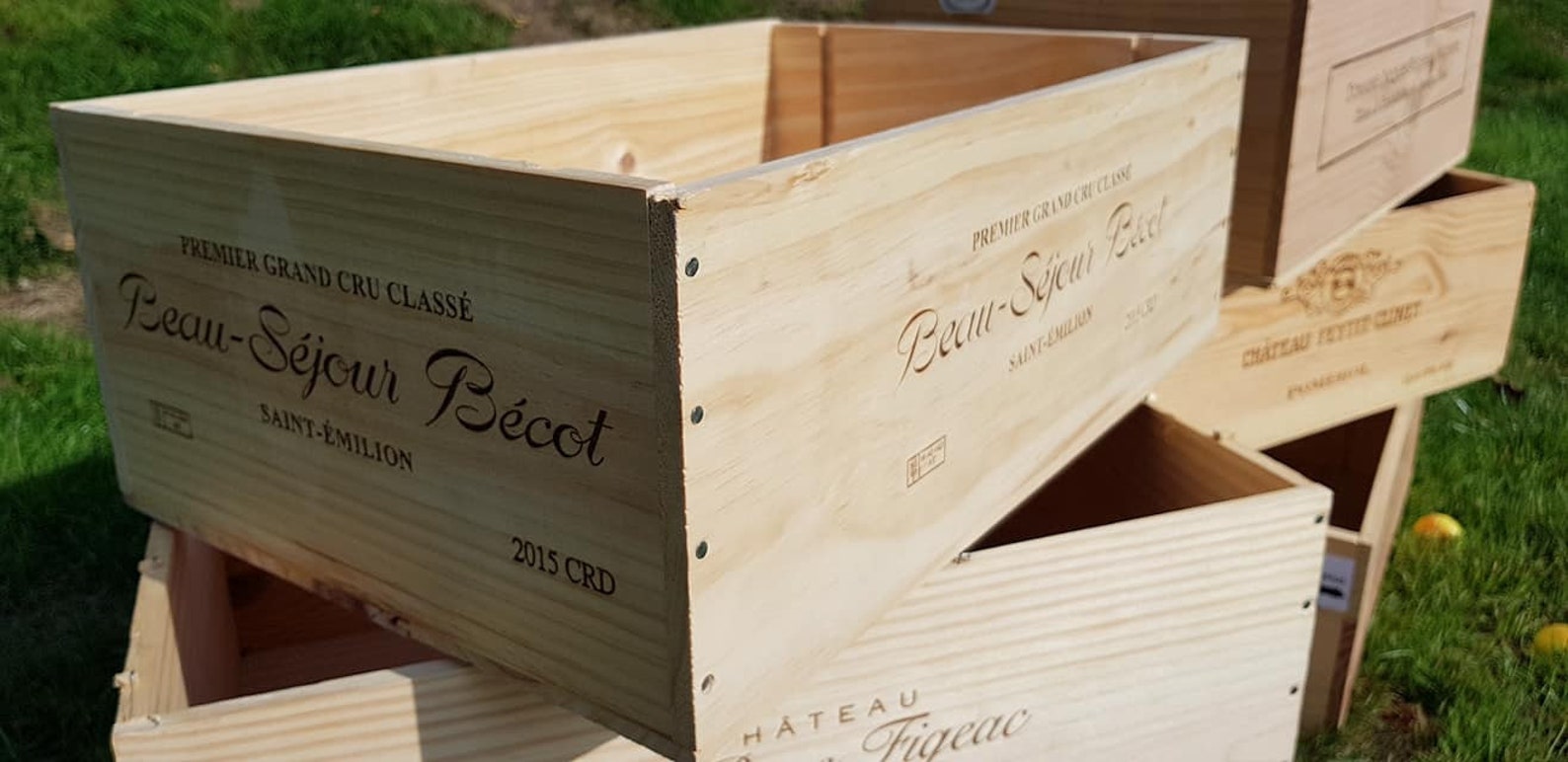 12 Bottle Size Long Sided Traditional FRENCH WOODEN WINE Box | Etsy