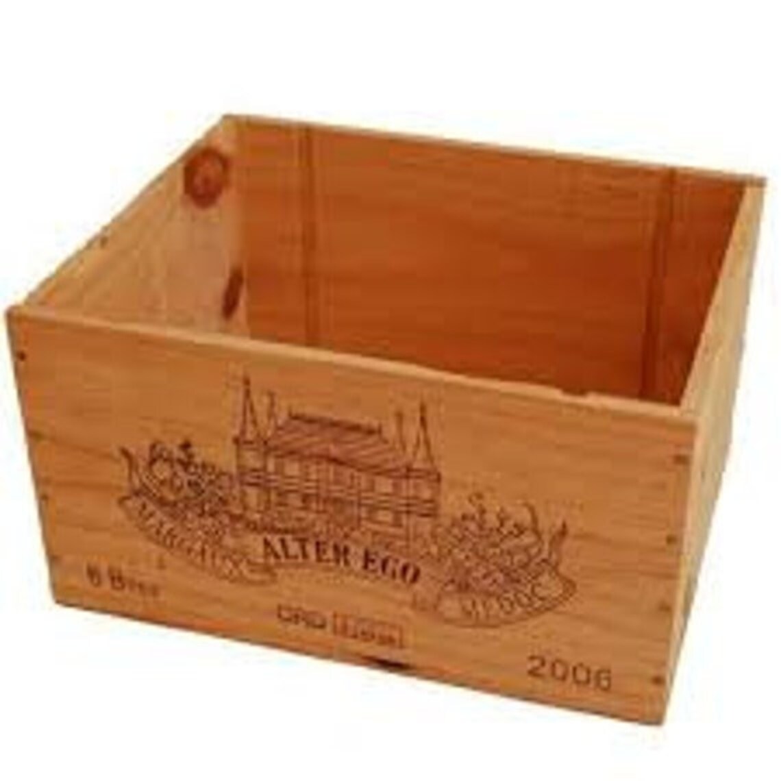 Traditional FRENCH WOODEN WINE Box Crate Storage Unit 6 - Etsy