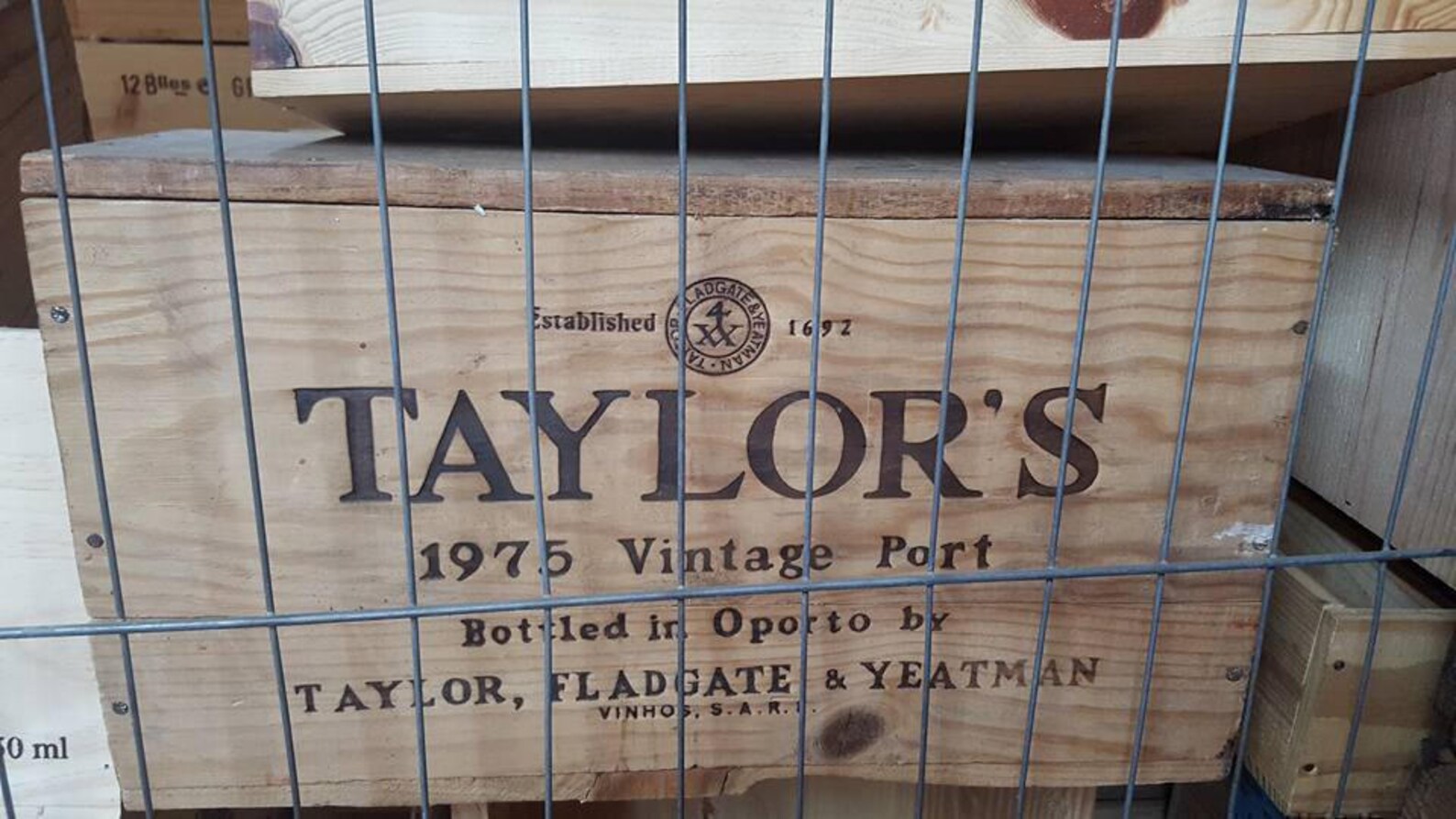 3 X Mixed FRENCH WINE BOXES Used Wooden Crates Storage - Etsy