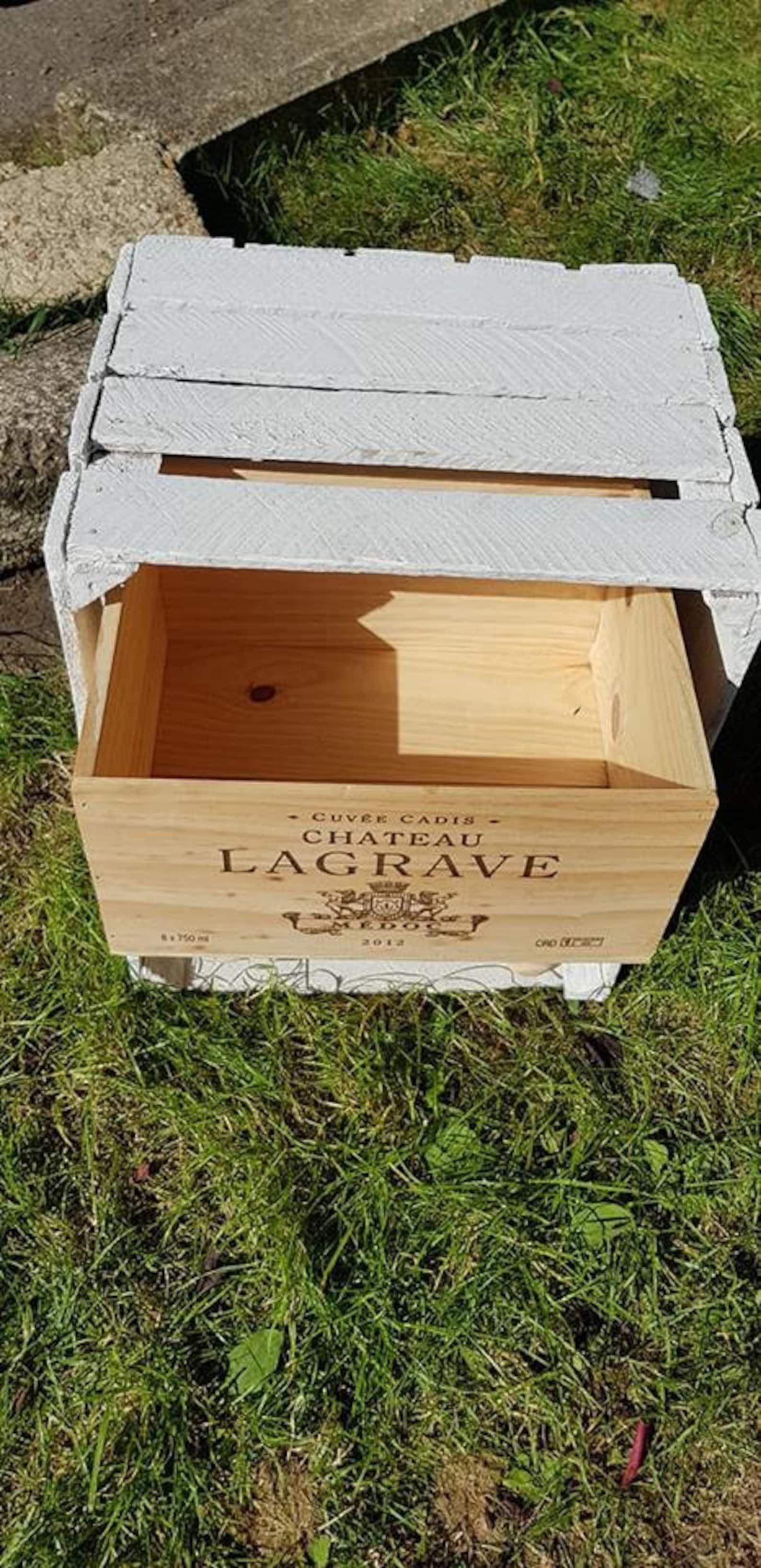 Vintage Apple Crate STORAGE UNIT With DRAWERS 2 X White | Etsy UK