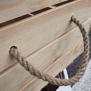 NEW WOOD Log Crate / Fire Wood Kindling Log Store / Carrier Holder ...