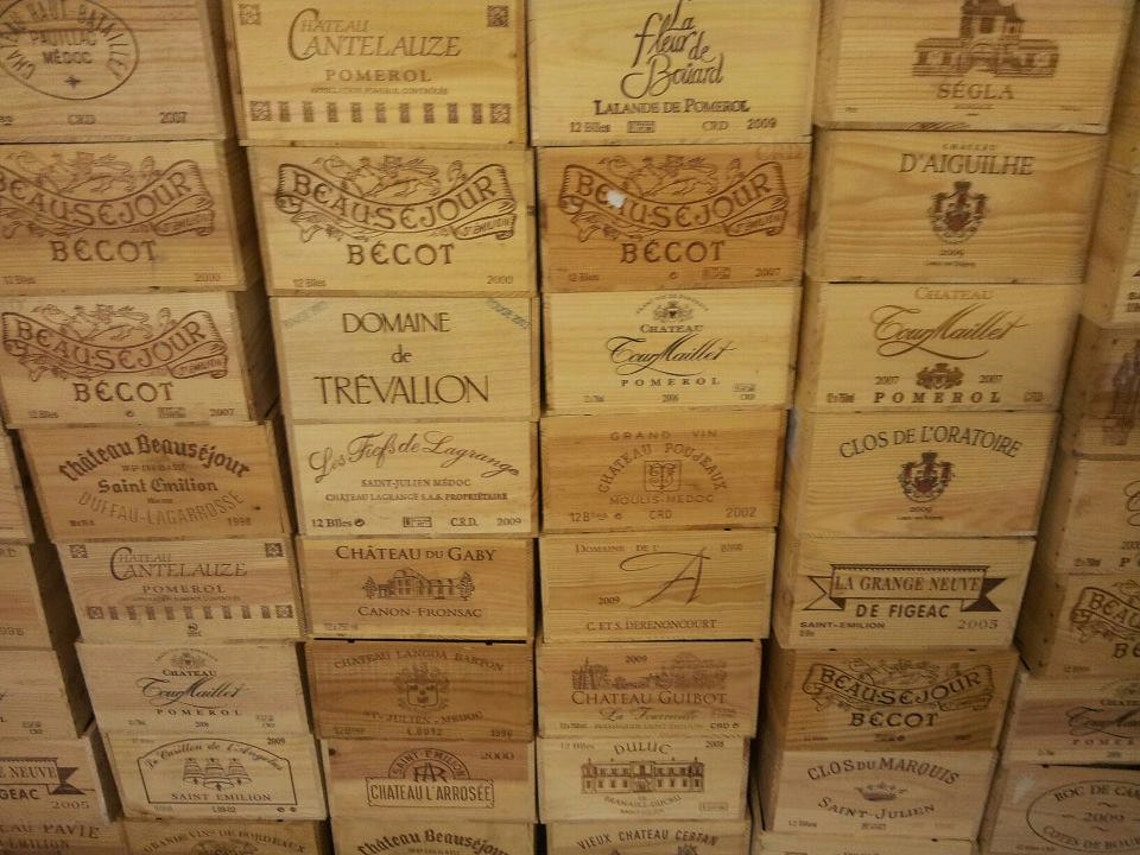 Traditional FRENCH WOODEN WINE Box / Crate / Storage Unit (6 Bottle ...