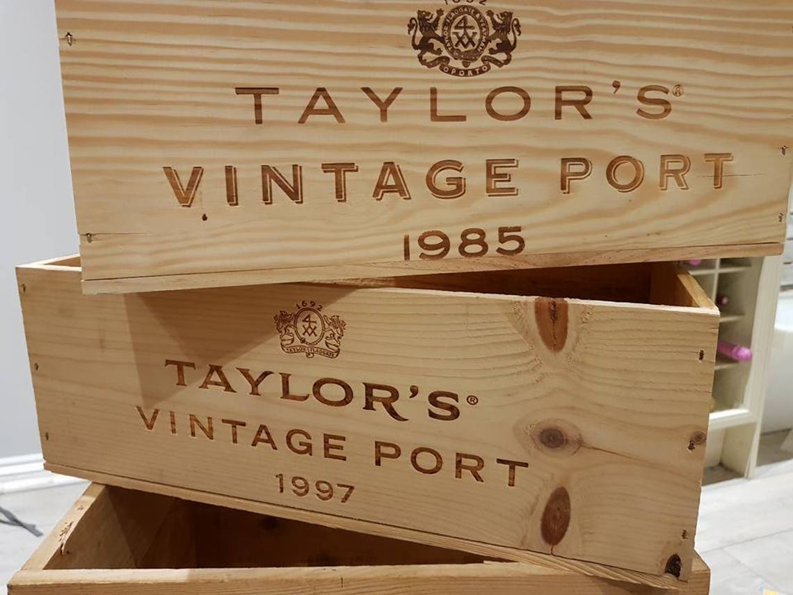 VINTAGE PORT BOX - Reclaimed Port Box / Crate / Genuine Wooden Storage ...