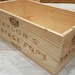 VINTAGE PORT BOX Reclaimed Port Box / Crate / Genuine Wooden Storage ...