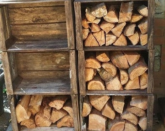 Indoor Log Store | Etsy UK