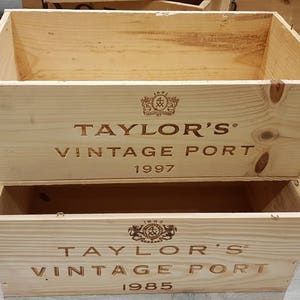 VINTAGE PORT BOX - Reclaimed Port Box / Crate / Genuine Wooden Storage ...