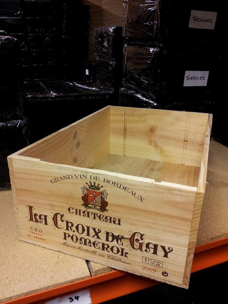 Pack of 3 - 12 Bottle Size - Traditional FRENCH WOODEN WINE Box / Crate ...