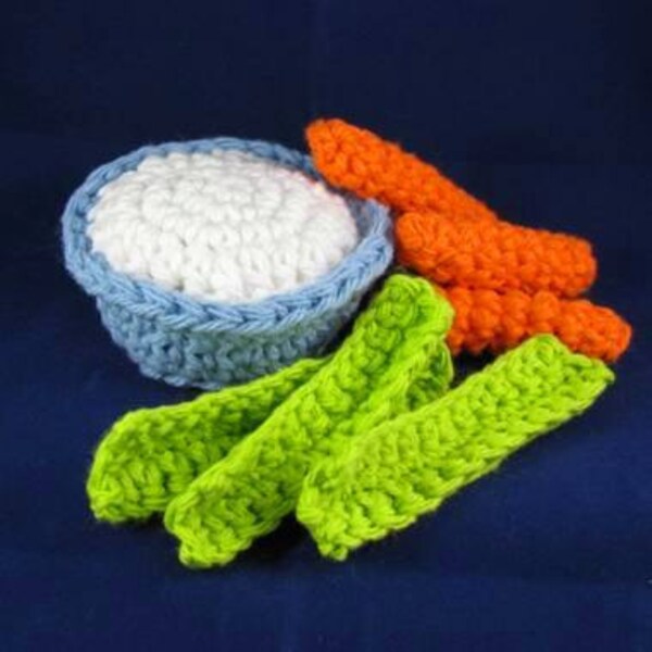 Crocheted Veggies - Etsy