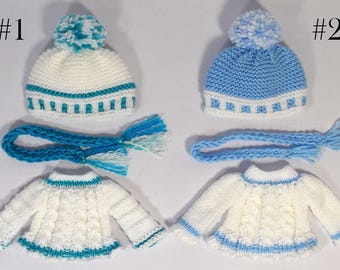 Knitwear for 11 Dumplings Dolls by Meadowdolls Such as Gigi, Patti ...