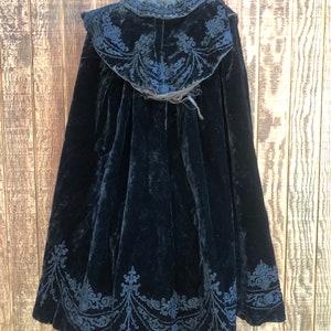 Antique Vintage Soft Velvety Cape Medium Large Womens 1800s - Etsy