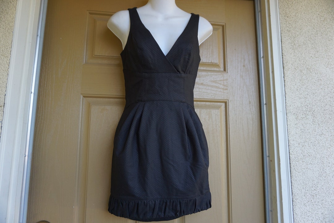 Bebe Black Dress Size 0 XS Extra Small NWT - Etsy