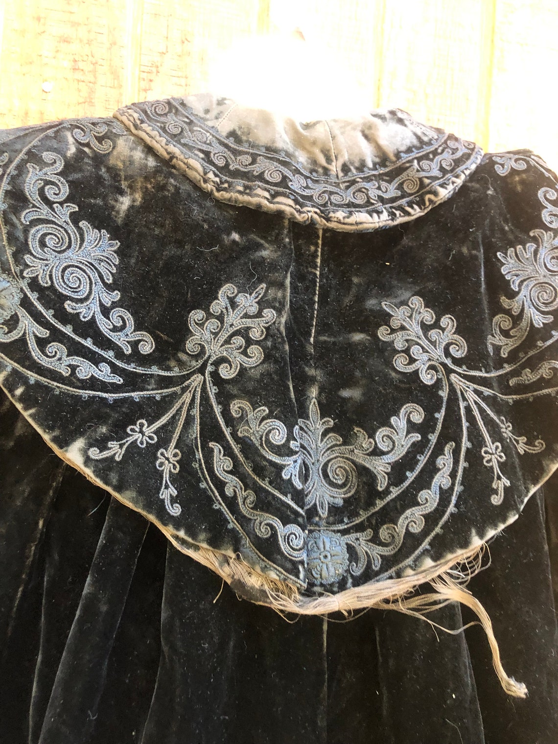 Antique Vintage Soft Velvety Cape Medium Large Womens 1800s - Etsy