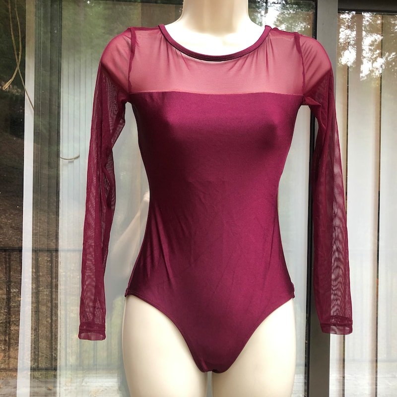 Sheer Leotard - Etsy