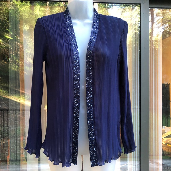 Blue Sheer Jacket - Etsy