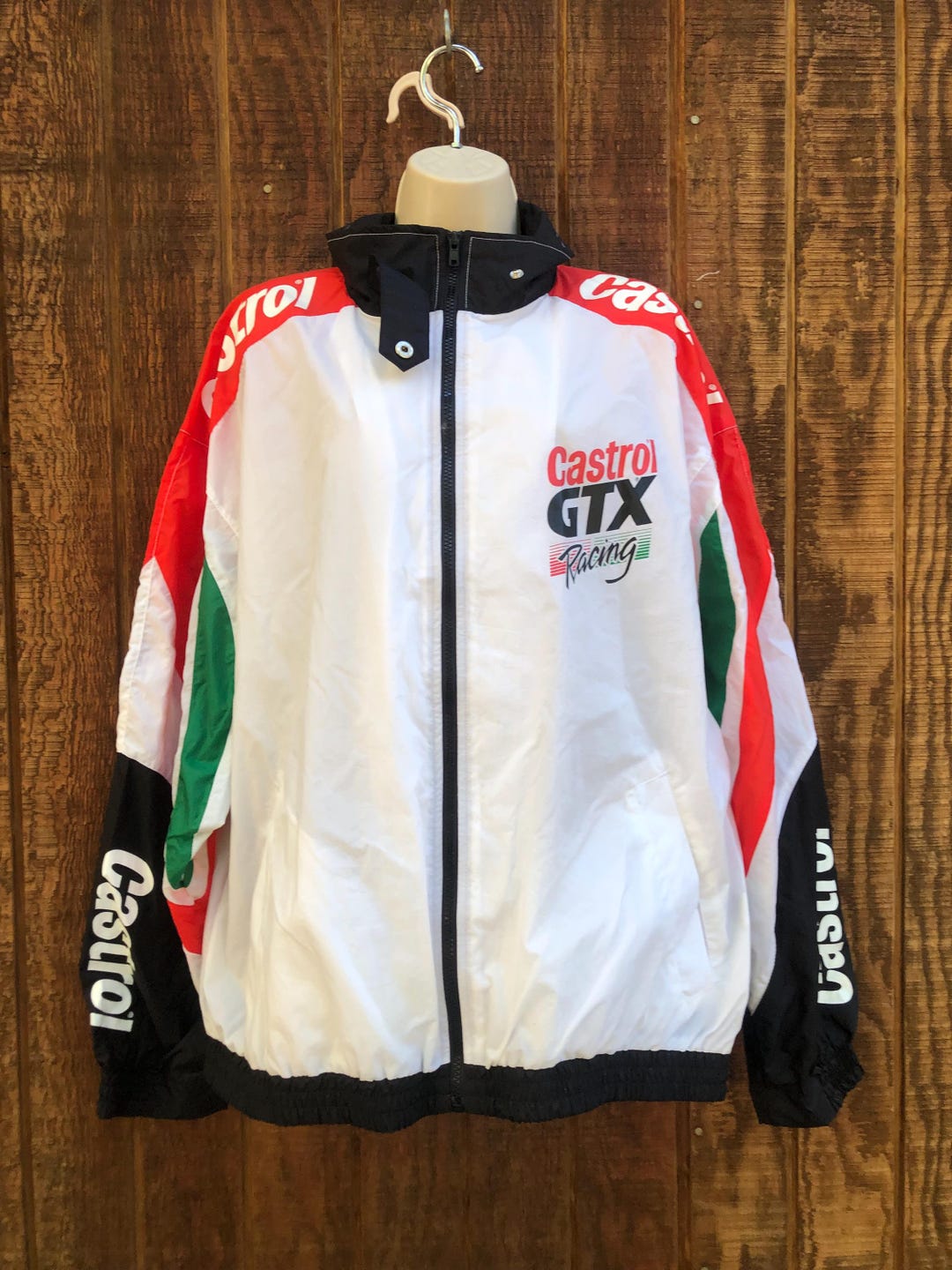 Castrol GTX Racing Windbreaker Jacket Size XL - Etsy