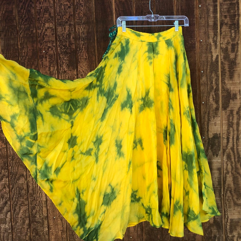 Indian Skirts Yellow - Etsy
