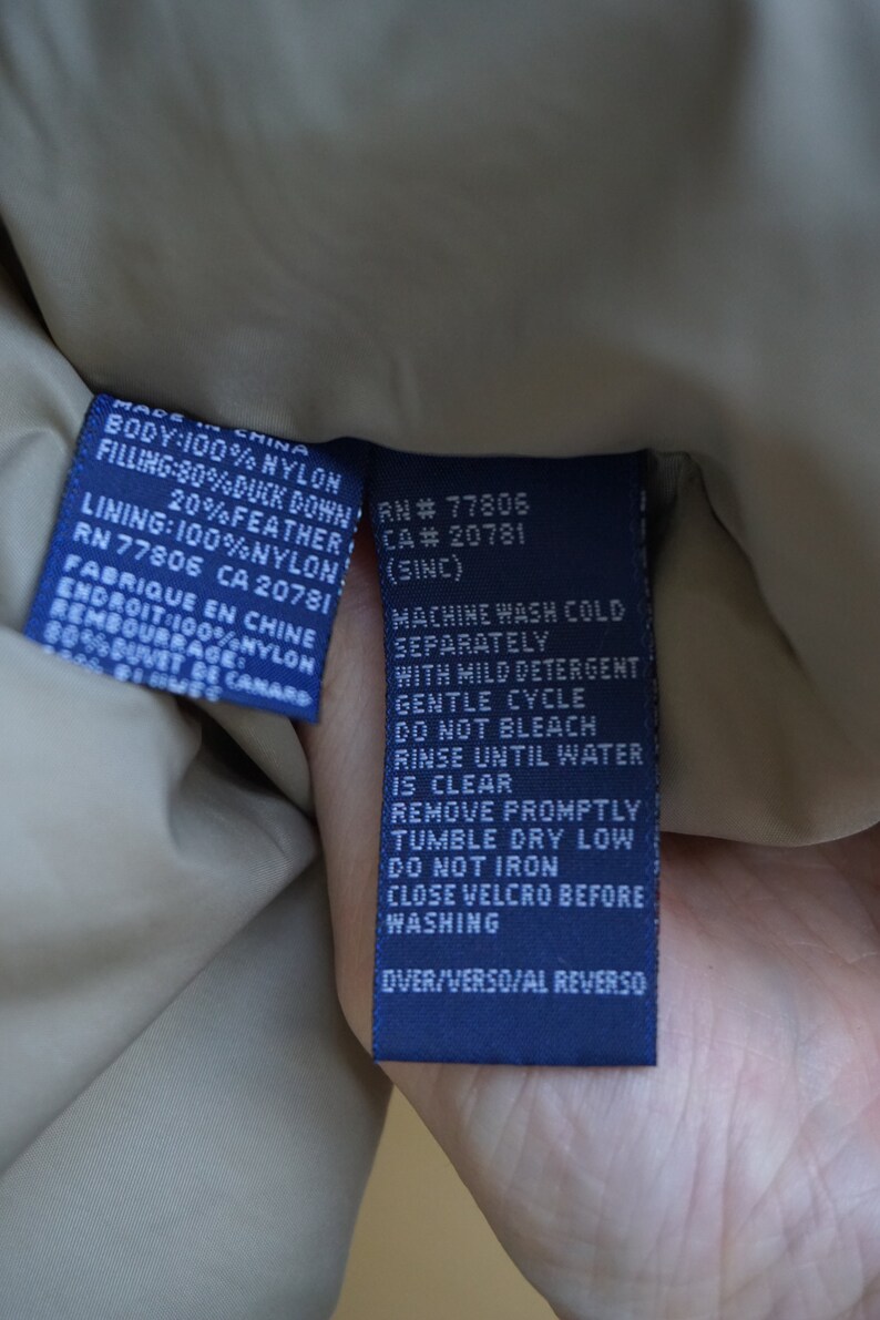 Vintage Green Duck Down Filled Feather Jacket Coat Mens Size - Etsy