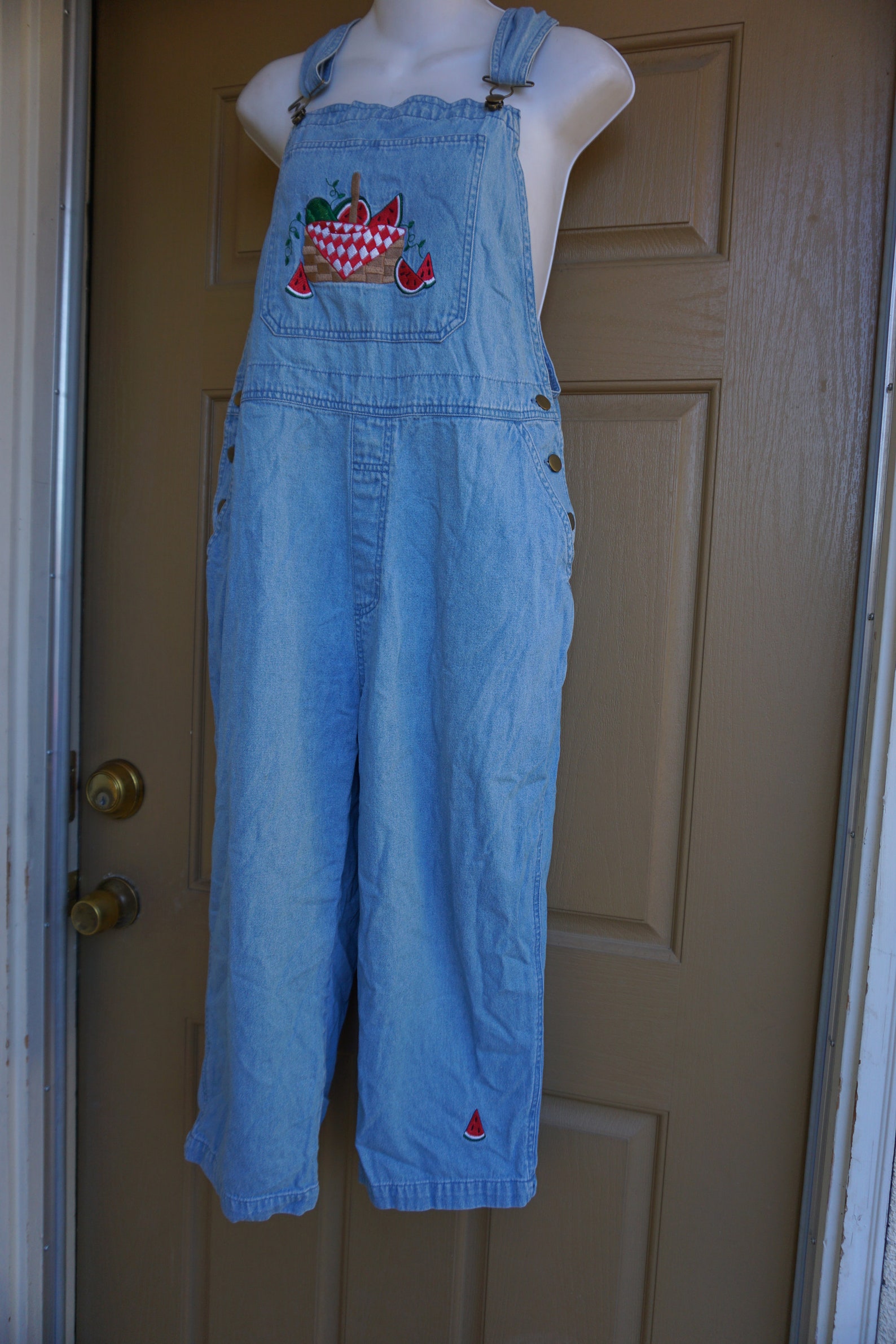 Overalls 80s 90s Blue Denim Mandal Bayoveralls Size L Large - Etsy