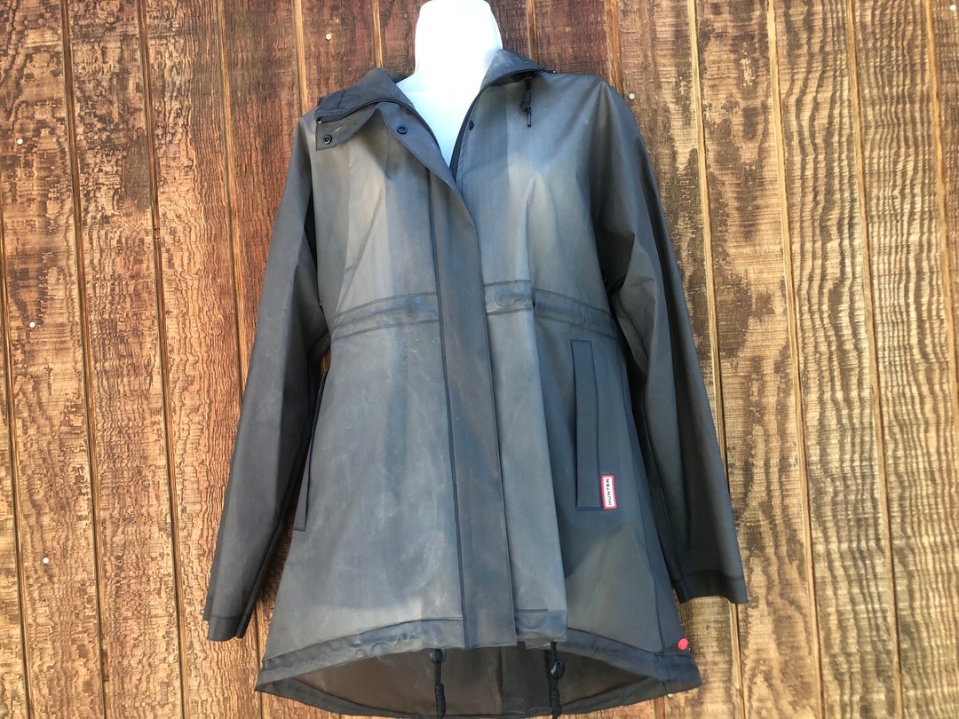 Hunter Womens Rain Coat Jacket Size Small - Etsy